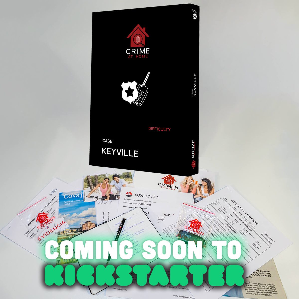 Crime at Home – The detective game. Can you solve the crime?